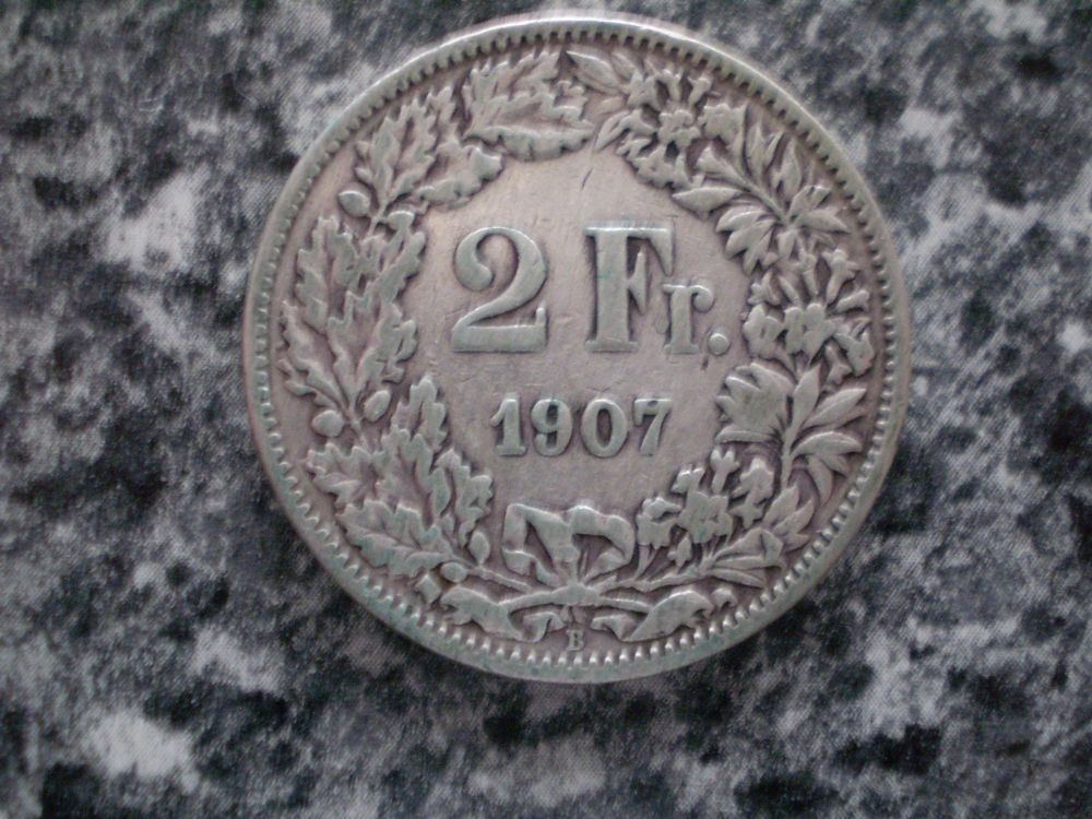 2 Fr.1907 !!! Rar !! ab 1.- !!! (Gebraucht) in Dierikon für CHF 6 – mit Lieferung auf Ricardo kaufen