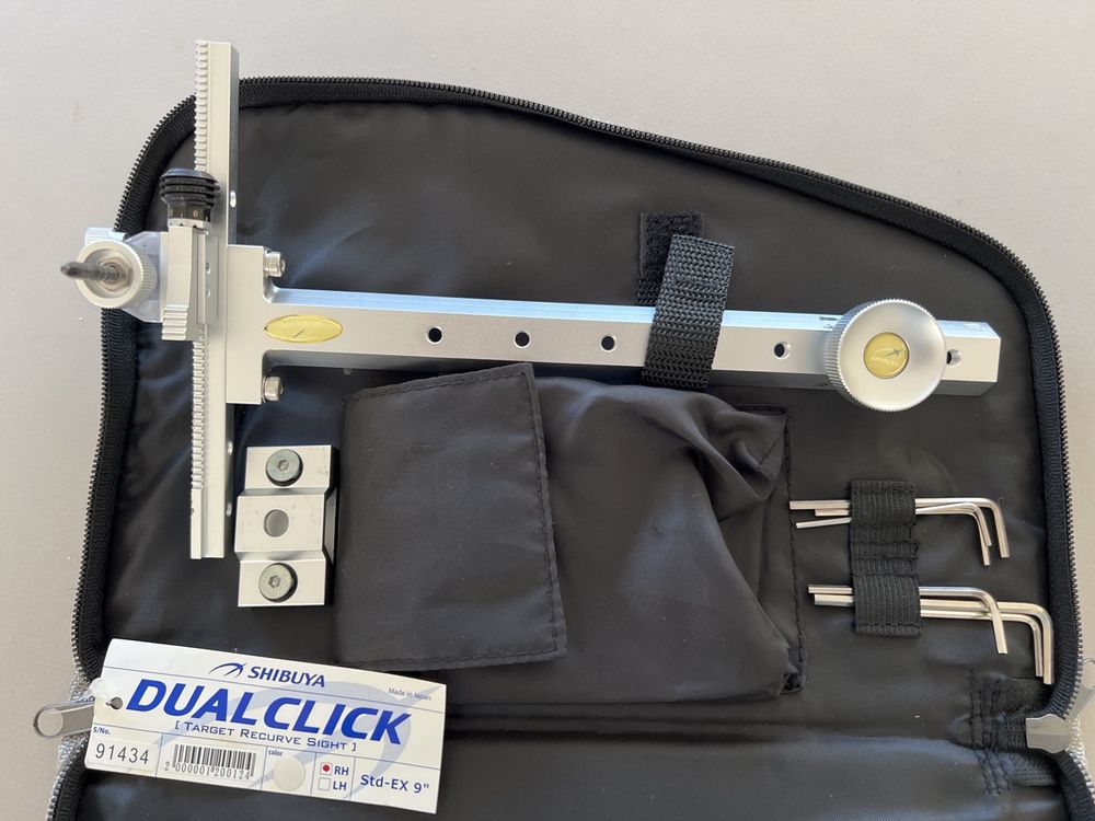 Shibuya Dual Click Visier Rechtshand Std-Ex 9" | Kaufen auf Ricardo