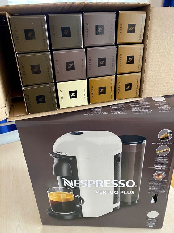 Nespresso VERTUO PLUS white/weiss | Kaufen auf Ricardo