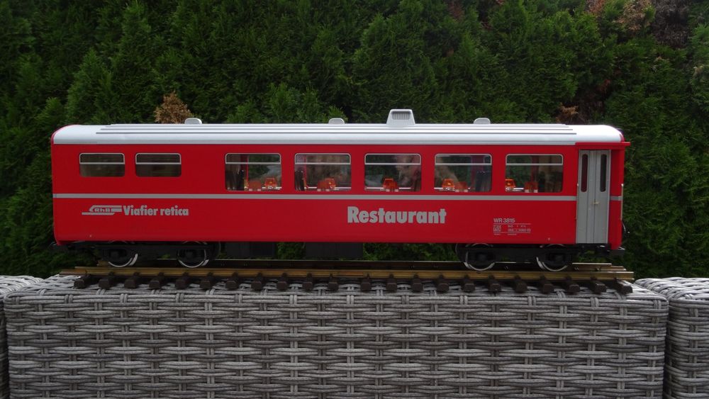 LGB 3068, RhB, Speisewagen WR 3815, noch nie ausgepackt, NEU | Kaufen auf Ricardo