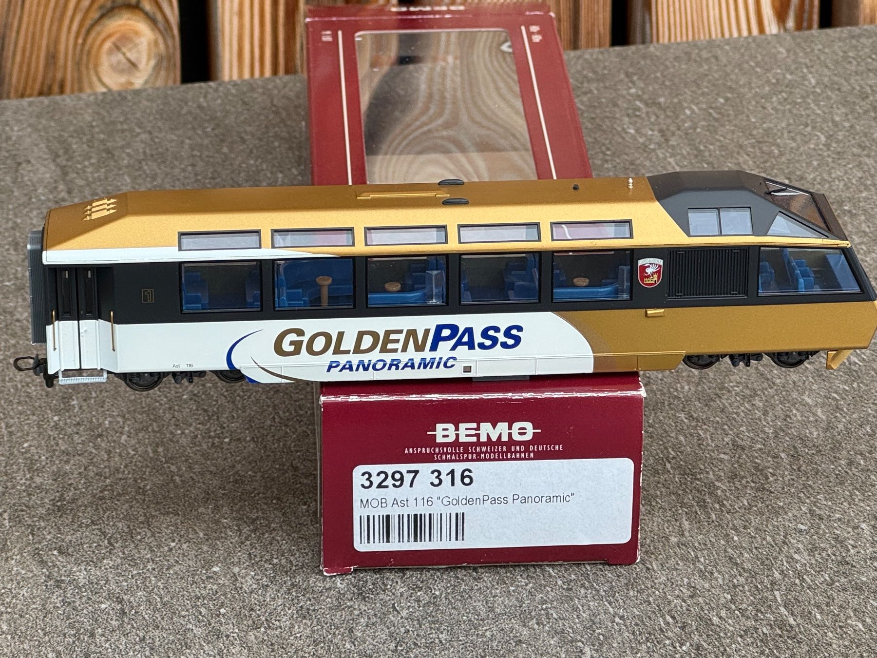 BEMO 3297 316 - MOB Ast 116 Panorama "GOLDENPASS PANORAMIC" (Neu ...