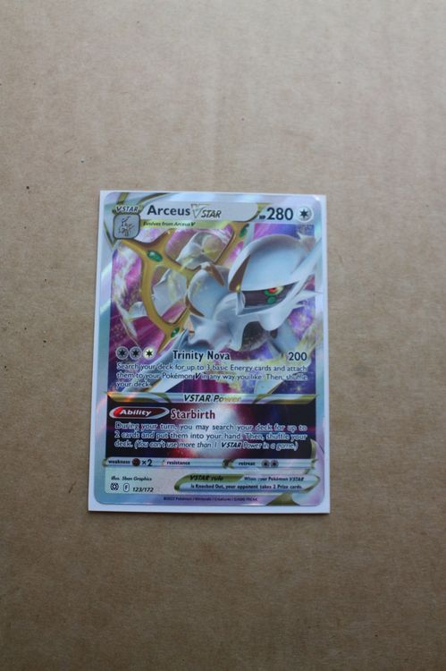 Arceus vstar- Pokemon | Kaufen auf Ricardo