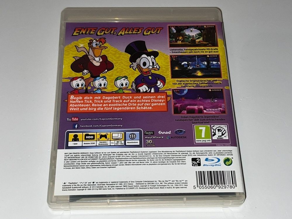 PS3 Spiel - Disney DuckTales Remastered / Duck Tales | Kaufen auf Ricardo