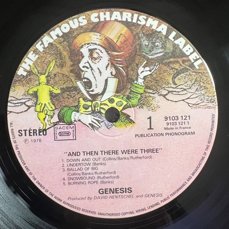 Genesis - And Then There Where Three / 1. France-Press. 1978 (Gebraucht ...