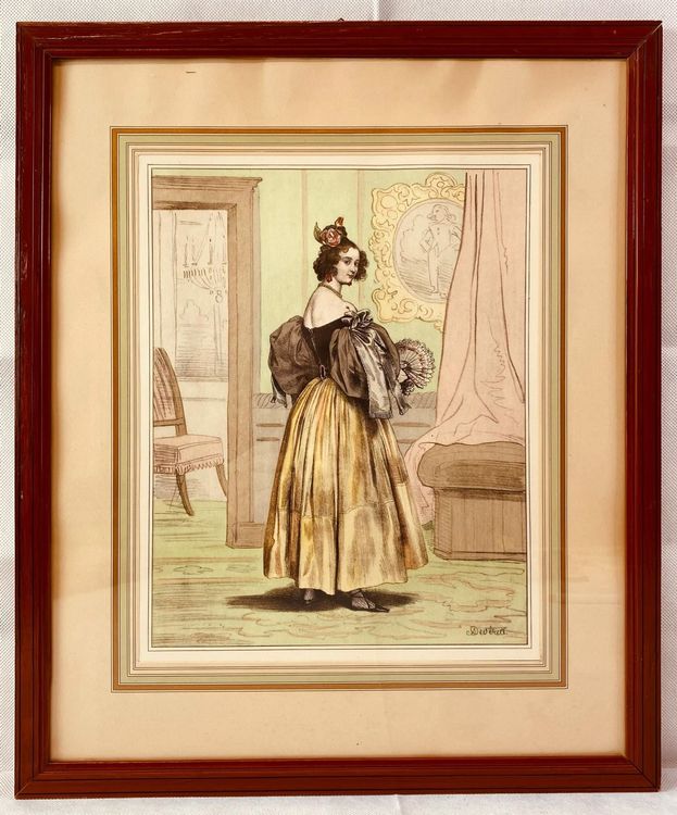 Antikes Bild Sign. | Kaufen auf Ricardo