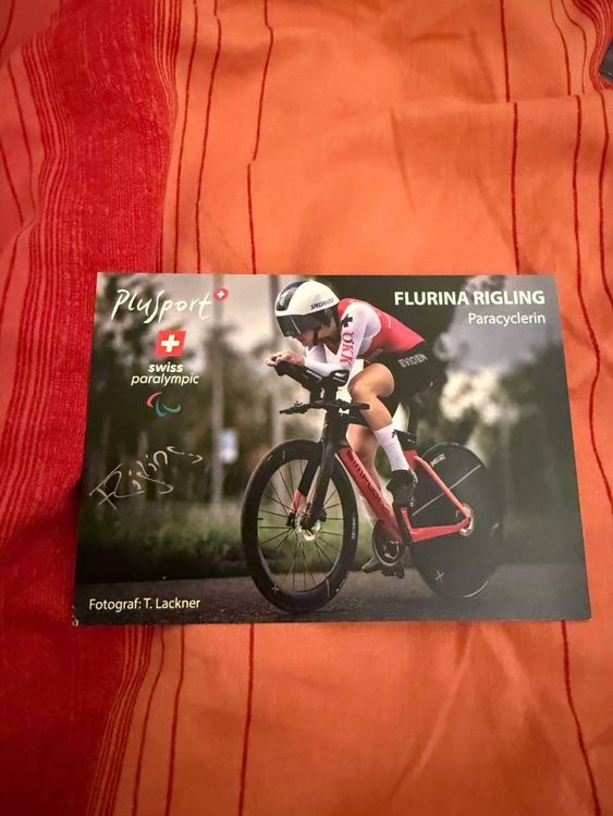 Signierte Karte Flurina Rigling (Gebraucht) in Rüschlikon für CHF 1 ...