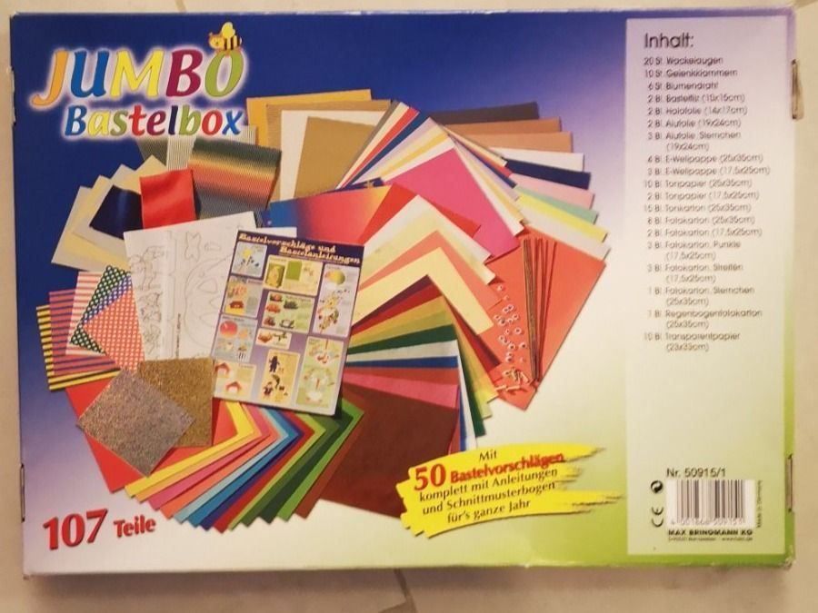 Jumbo Bastelbox (Neu und originalverpackt) in für CHF 1 – mit Lieferung ...