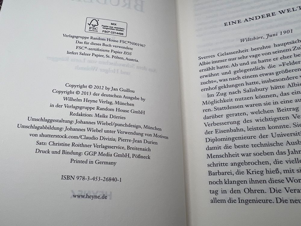 📖 Die Brüder Jan Guillou Roman Brückenbauer-Serie (Gebraucht) in Vaduz ...