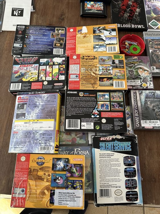 Retro Set Mix Sony Nintendo Sega Arcade Sonic (Gebraucht) in Tafers für ...