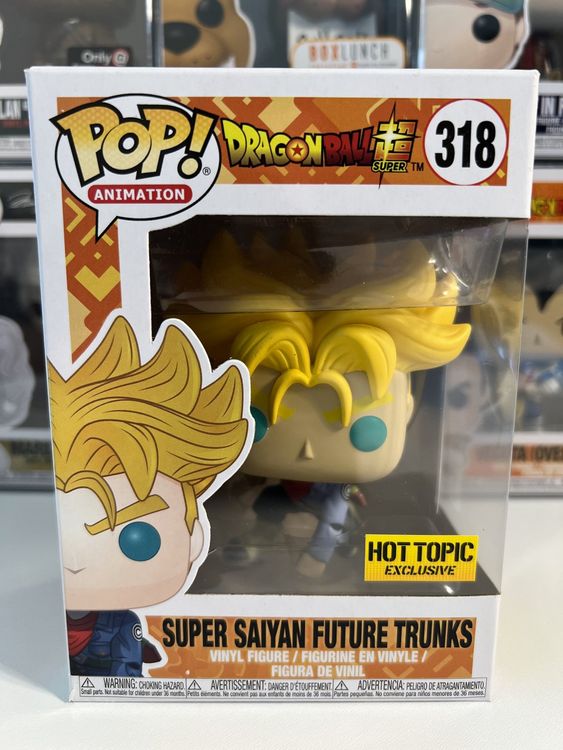 Funko POP! Dragon Ball Super - Super Saiyan Future Trunks (Neu und ...
