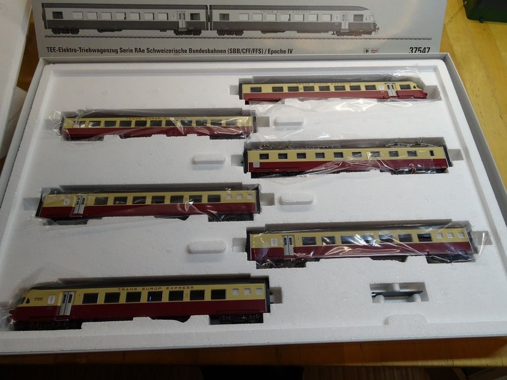 Märklin 37547 RAe TEE Zug, SBB/CFF, Sound/ MFX, Defekt, H0 (Defekt) in ...