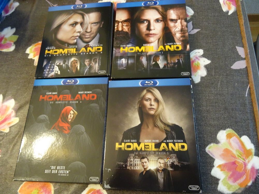 Homeland - STAFFEL 2-5 BLU-RAY | Kaufen auf Ricardo