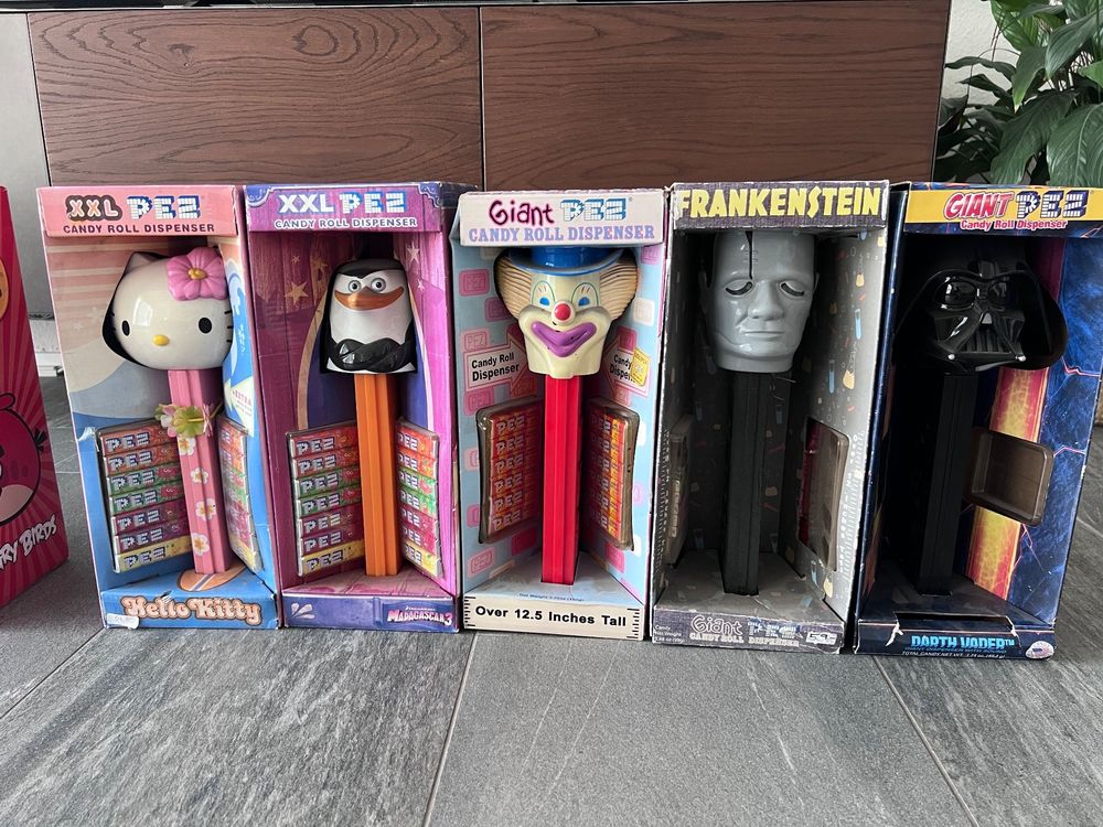 5 stk PEZ XXL Model/ Retro Sammlung Limit Edition 1 fr (Neu und originalverpackt) in Affoltern ...