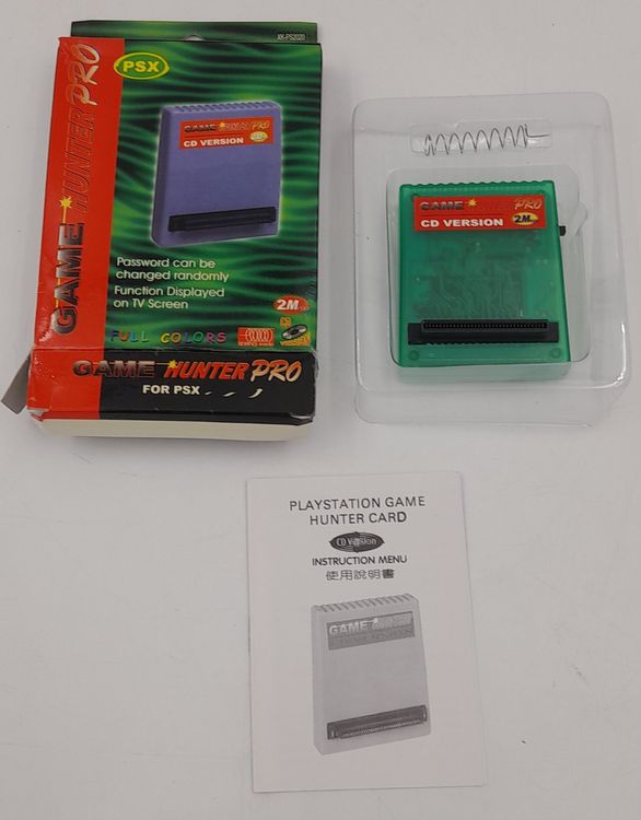 Game Hunter CD Version PSX / PS1Cheats & Boot CD Full Color (D'occasion ...