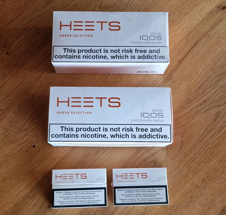 HEETS - AMBER / 22 Päckli (Neu und originalverpackt) in Weiningen ZH ...