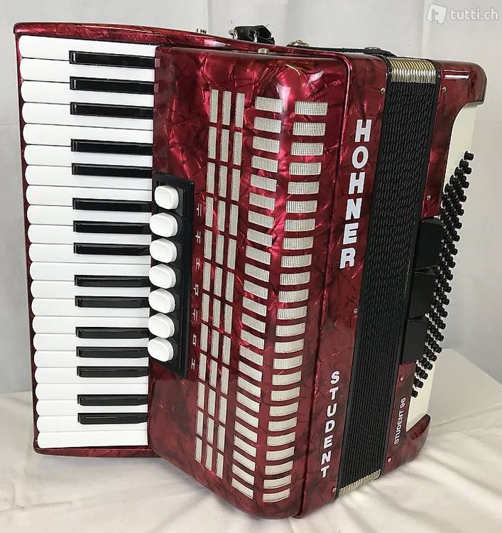 HOHNER Akkordeon Student 96 top Zustand | Kaufen auf Ricardo