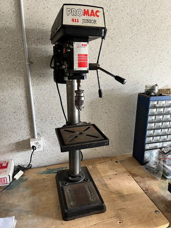 Tischbohrmaschine Standbohrmaschine ProMac 411 Junior (Gebraucht) in Hettlingen für CHF 52 – nur ...