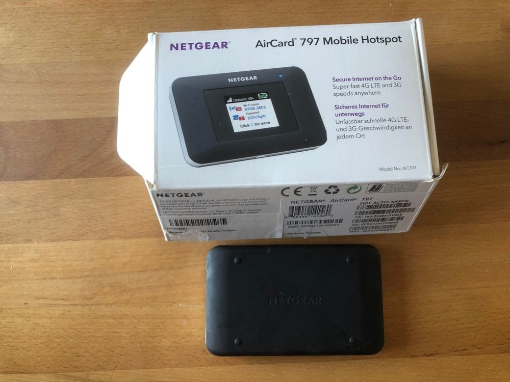 Router - Netgear AirCard 797 Mobile Hotspot | Kaufen auf Ricardo