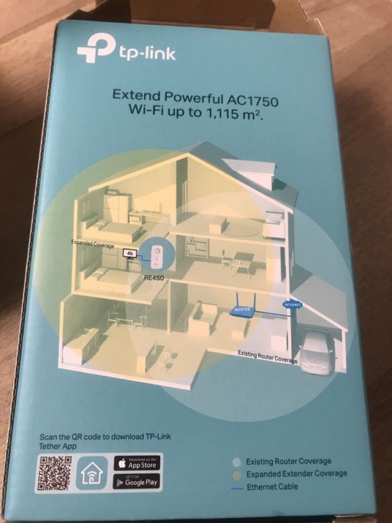 Router W-lan Tp-Link AC 1750 Dual Band Wi-Fi up to 1,115m2 | Kaufen auf ...