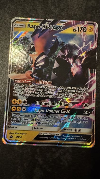 Kapu-Riki GX Pokemon Karte SM50 (Neu (gemäss Beschreibung)) in ...