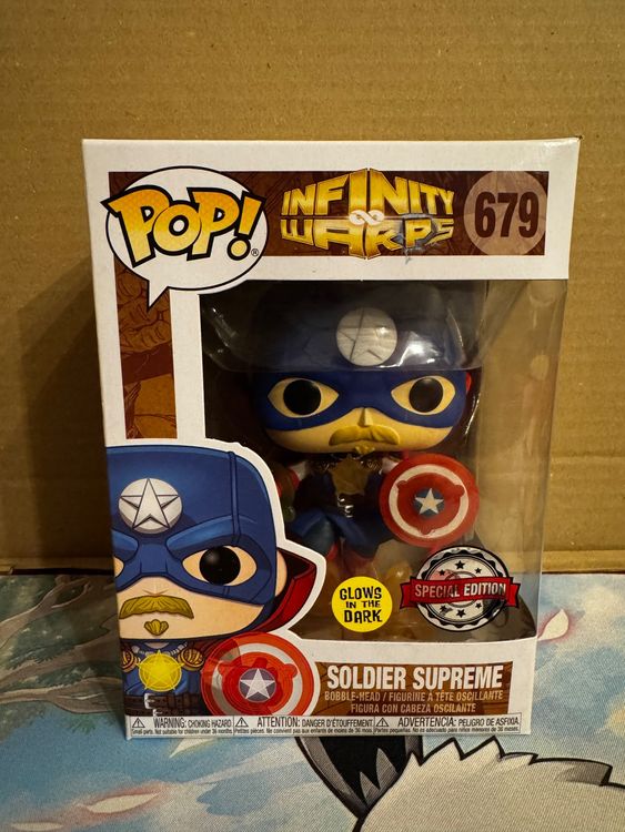 Funko Pop! Soldier Supreme 679 | Kaufen auf Ricardo