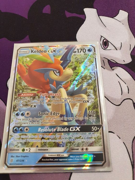Keldeo GX (UNM 47) / Pokemon | Kaufen auf Ricardo