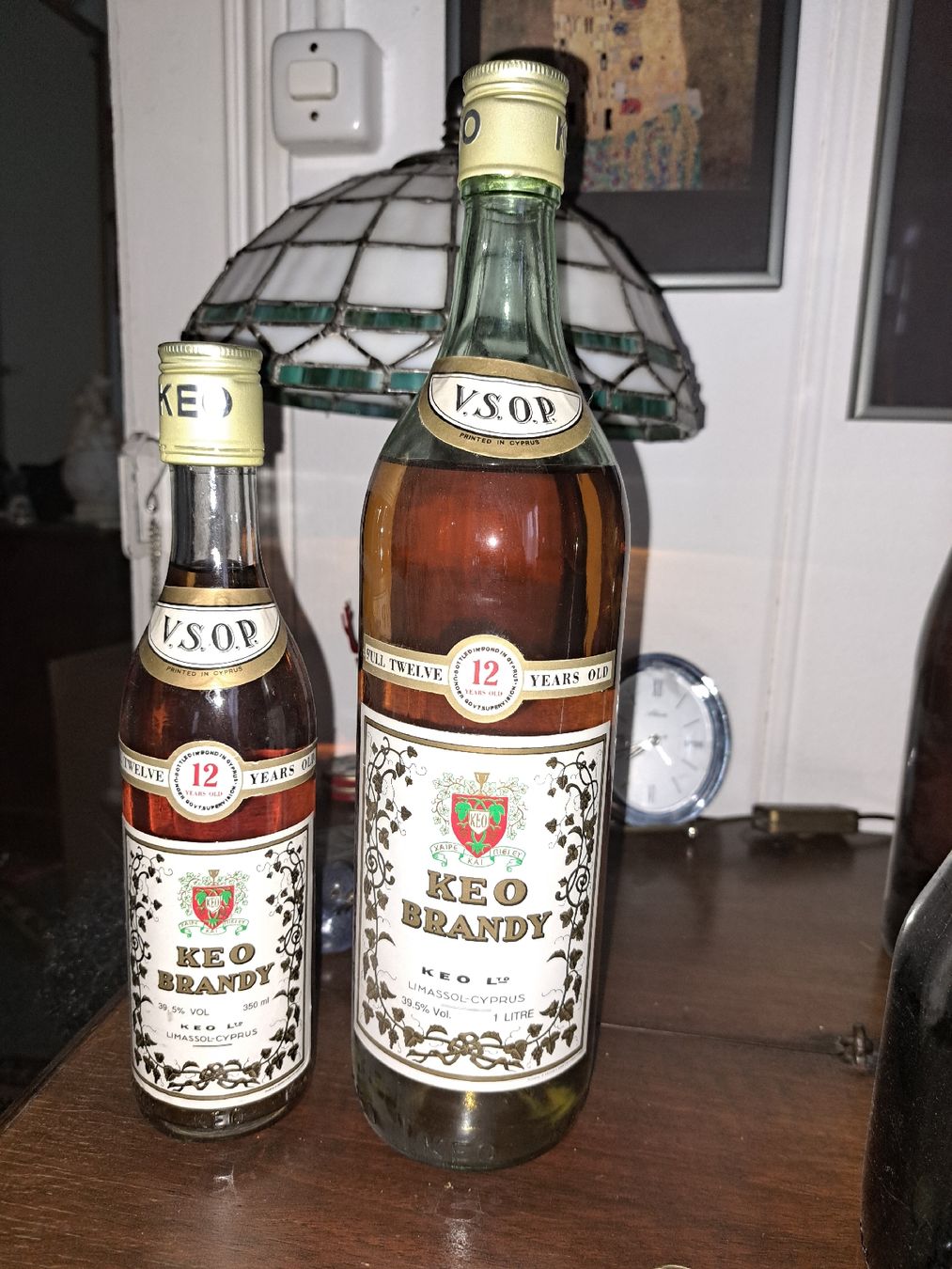 Keo Brandy VSOP 12 Jahre alt, Zypern, Vintage Rarität 2 Fl (Neu (gemäss ...