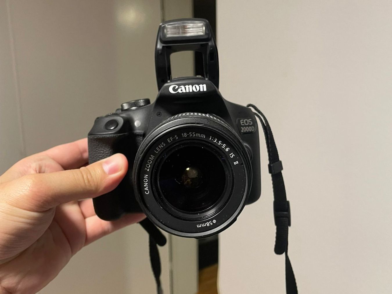 Canon EOS 2000D Spiegelreflexkamera, inkl. 256GB SD Card (Gebraucht) in ...