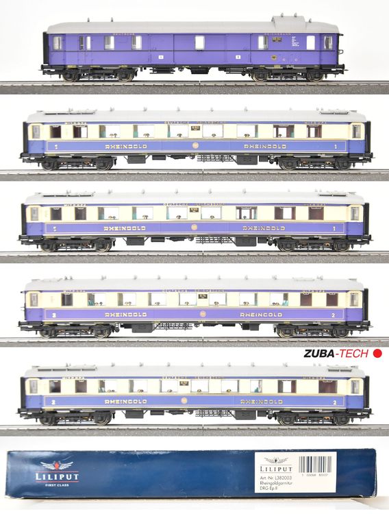 Liliput L382003 Wagen-Set "Rheingold" DRG H0 GS Analog OVP (Gebraucht) in St. Gallen für CHF 126 ...