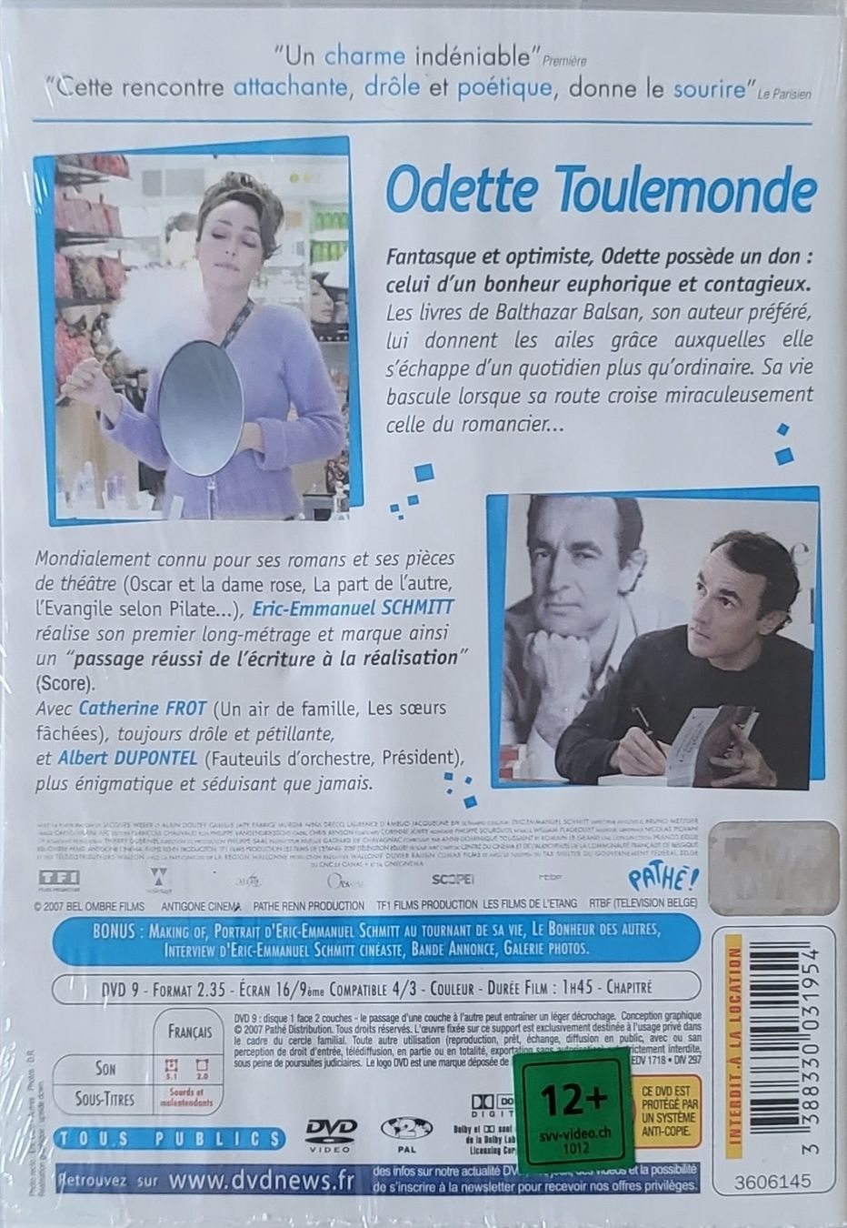 Dvd Odette Toulemonde neuf (Neuf avec emballage d'origine) à Granges ...