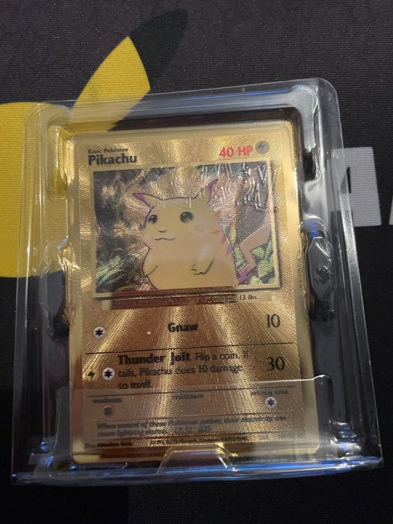 Pikachu Metal Pokémon Celebration | Kaufen auf Ricardo