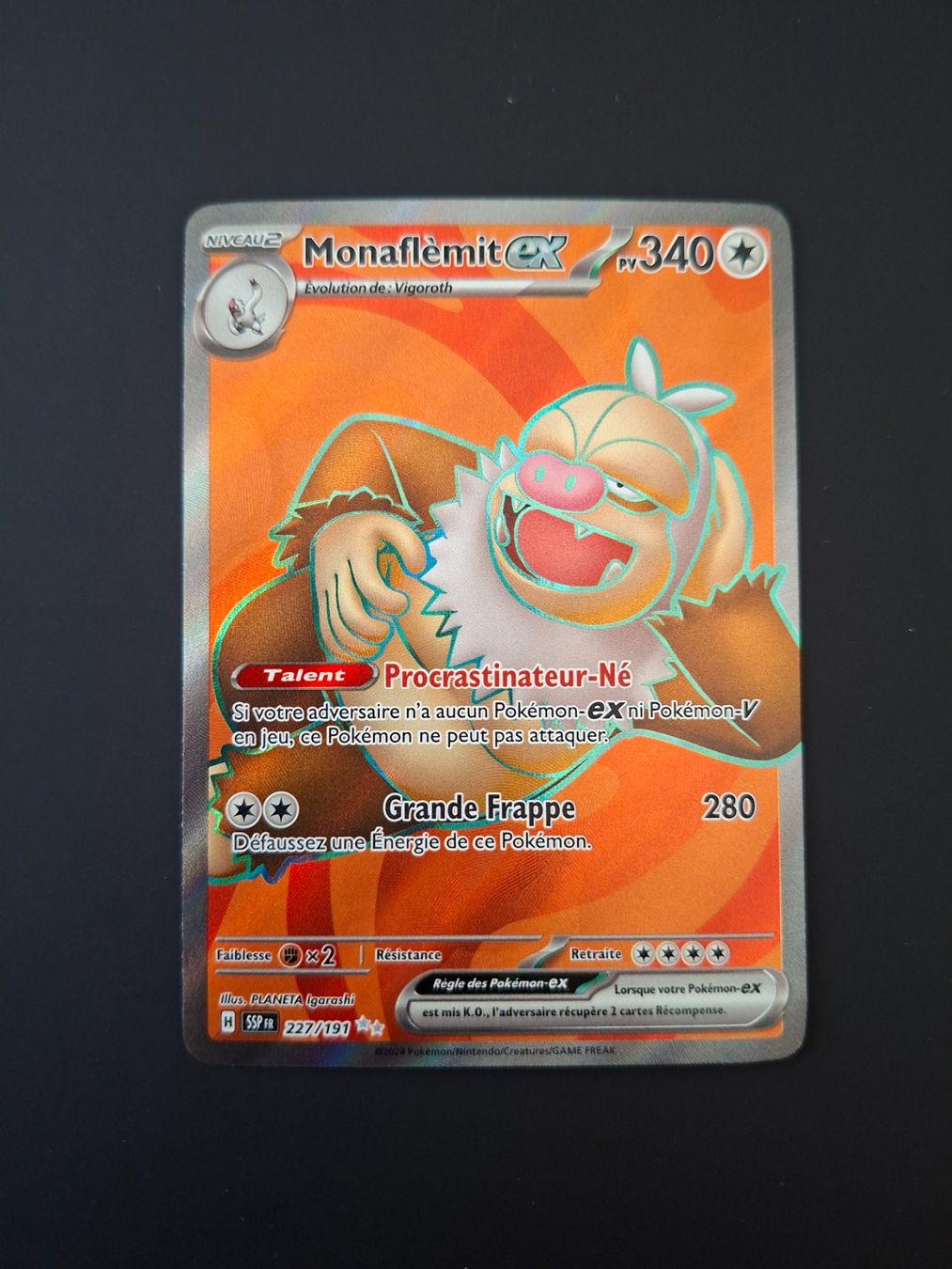 Monaflèmit EX #227 Surging Sparks SSP FR 🇨🇵 (D'occasion) à Biasca pour ...