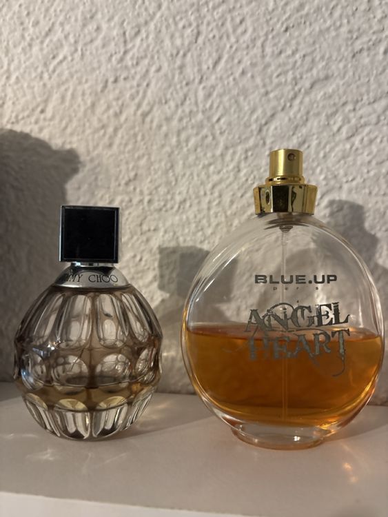 Jimmy Choo 60ml & Blue Up Angel Heart Parfum 100ml duft set (Gebraucht ...