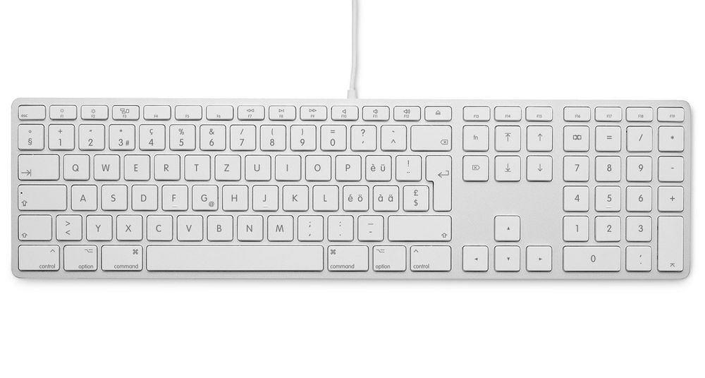 USB-Tastatur für Apple, mit Zahlenblock, LMP KB-1243 (Gebraucht) in ...