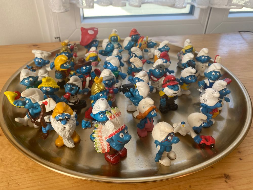 Schlumpf Figuren 41 Sammlung (Gebraucht) in Niederuzwil für CHF 61 ...
