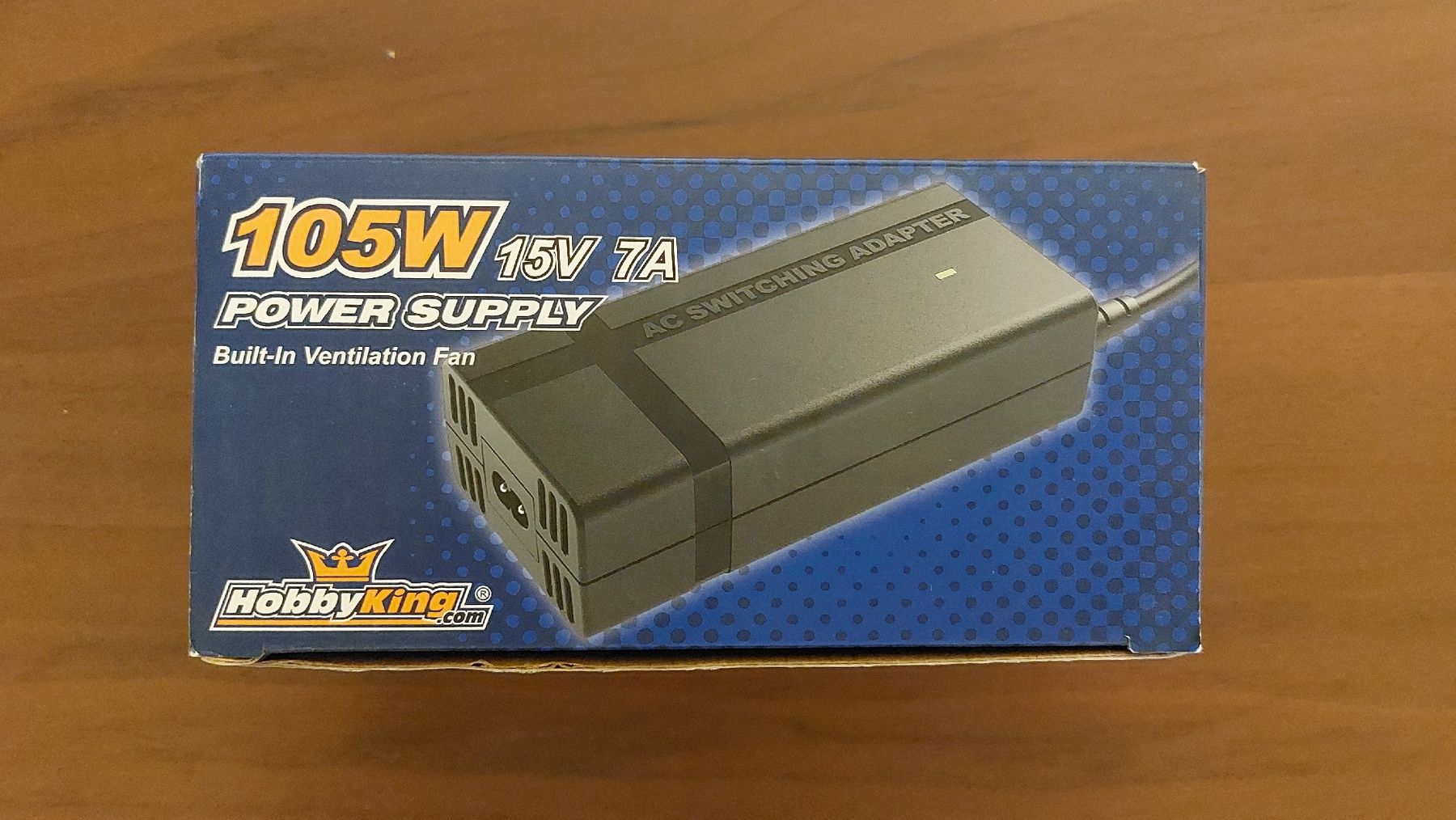 HobbyKing 105W Power Supply - 15V 7A AC Switching Adapter (Gebraucht ...