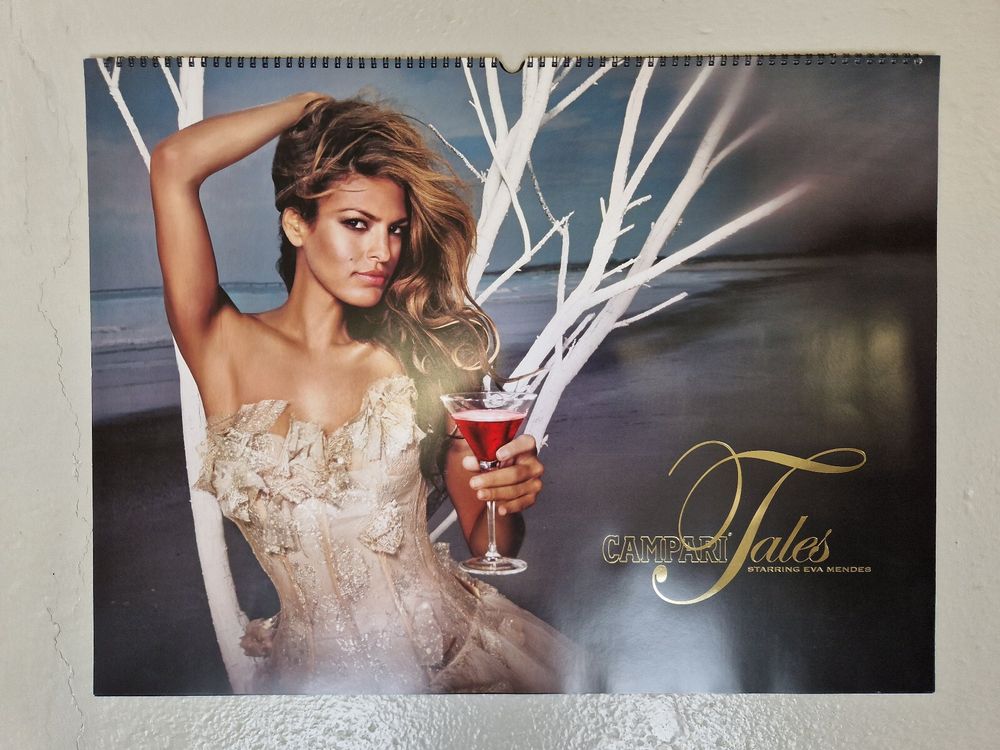 Campari Kalender 2008 mit Eva Mendes (Gebraucht) in Biberist für CHF 76 ...