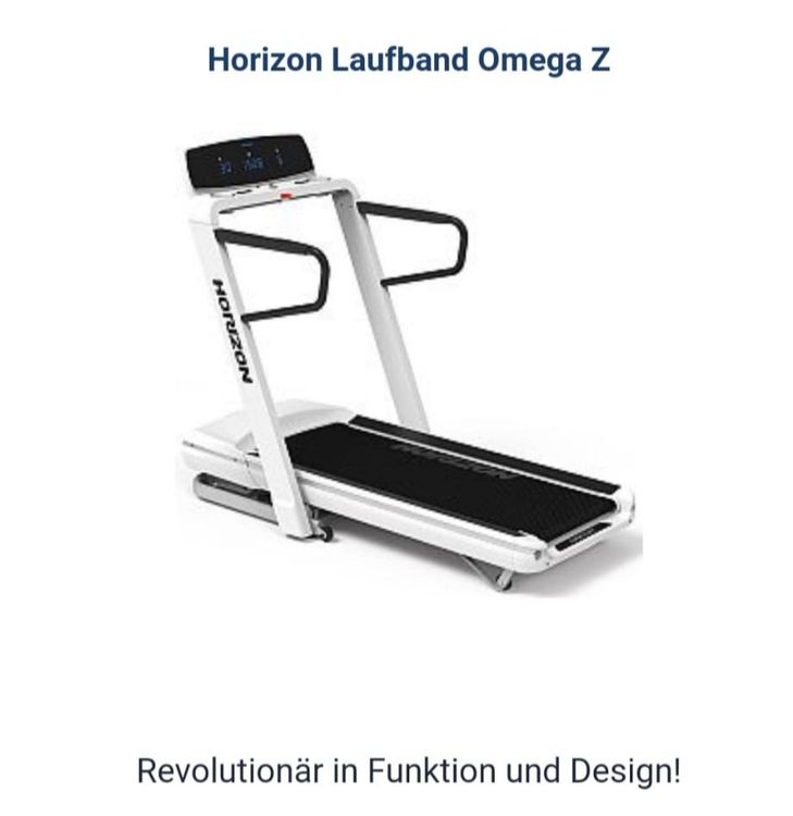 Laufband Horizon Omega Z (Gebraucht) in Männedorf für CHF 466 – nur ...