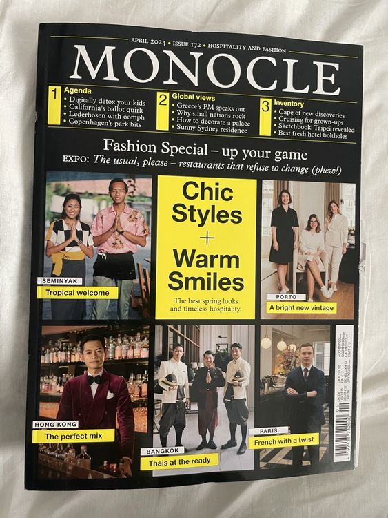 Monocle Magazine april 2024 neu! (Gebraucht) in Au ZH für CHF 10 – mit Lieferung auf Ricardo kaufen