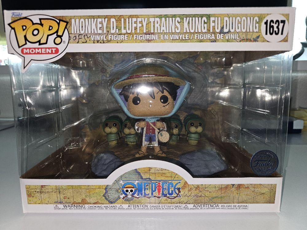 Funko Pop ! One Piece Luffy Kung Fu Dugong 1637 spécial édit (Neu ...