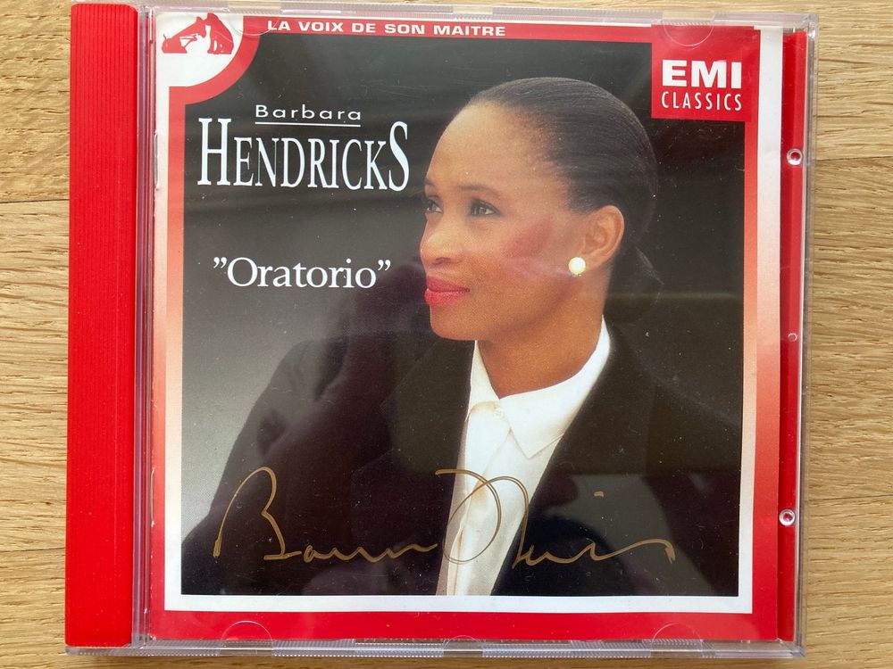 Barbara Hendricks Autogramm auf CD, für Frauen+Politik 1995 (Gebraucht ...