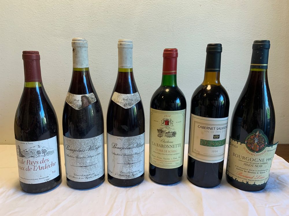 Vin rouge divers 1992-1994 | Kaufen auf Ricardo