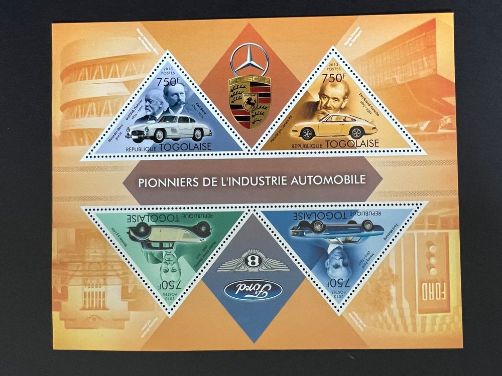 Togo Porsche/Ford/Mercedes/Bently Block ** Luxus (B106) | Kaufen auf ...