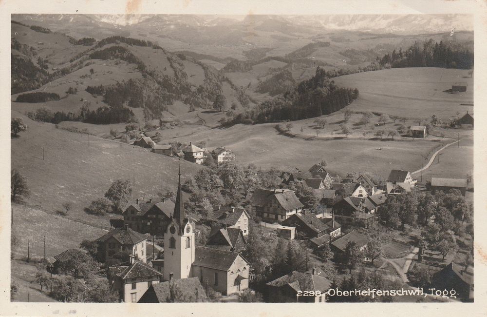 Toggenburg-Oberhelfenschwil - 1927 (Gebraucht) in uttwil für CHF 14 – mit Lieferung auf Ricardo ...