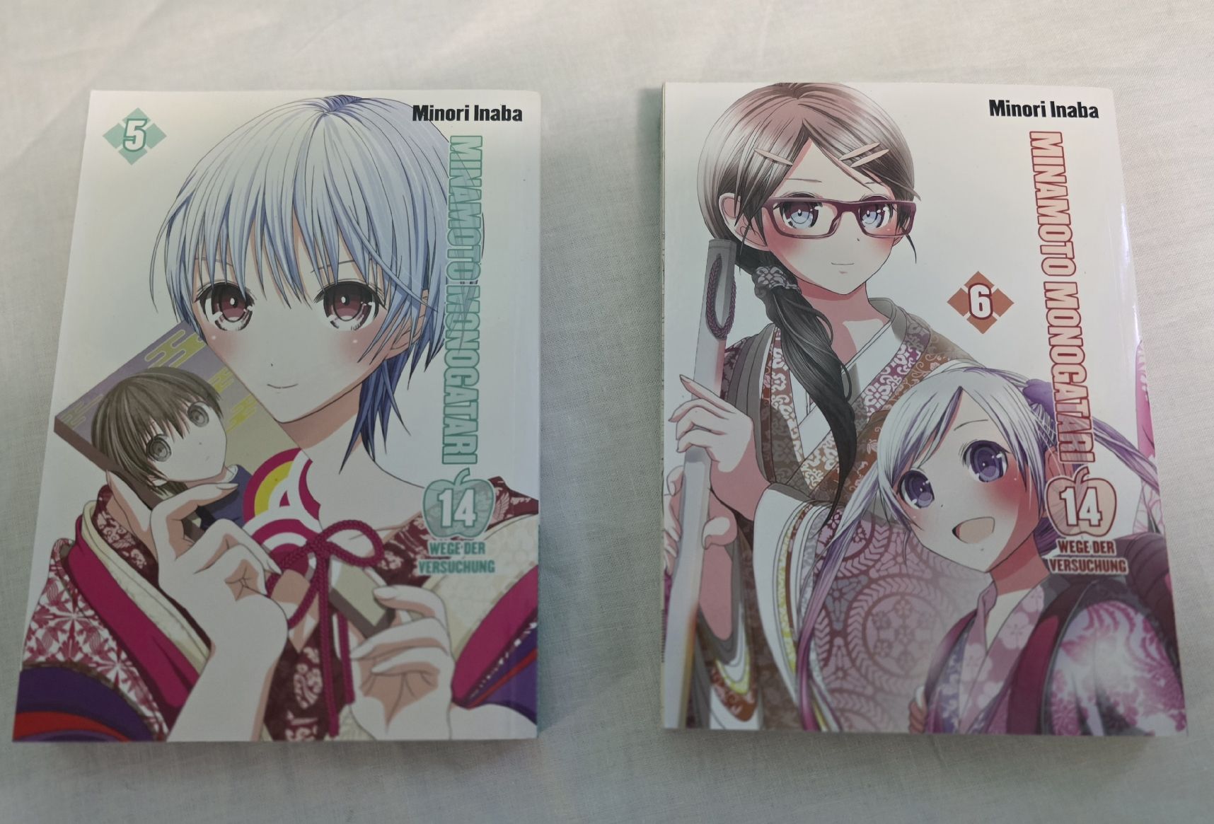 Minamoto Monogatari Manga, Band 1-6, Zustand sehr gut! (Gebraucht) in ...