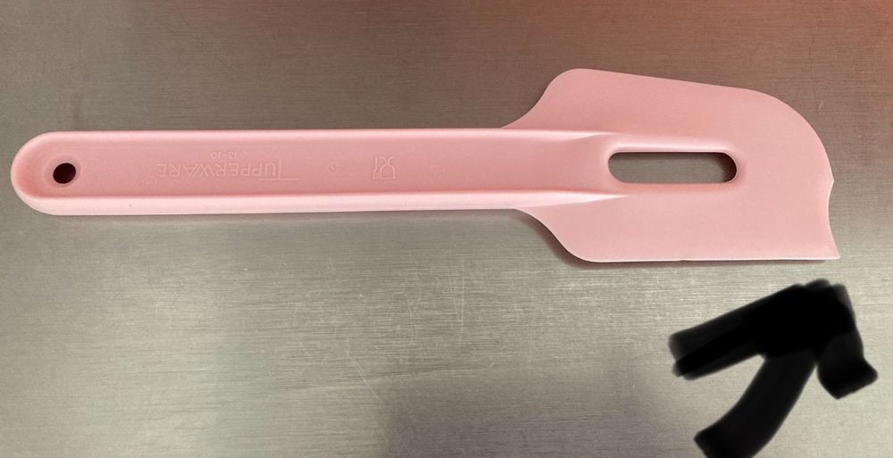 Wunderschone Tupperware Teigschaber Klein Ebenbild