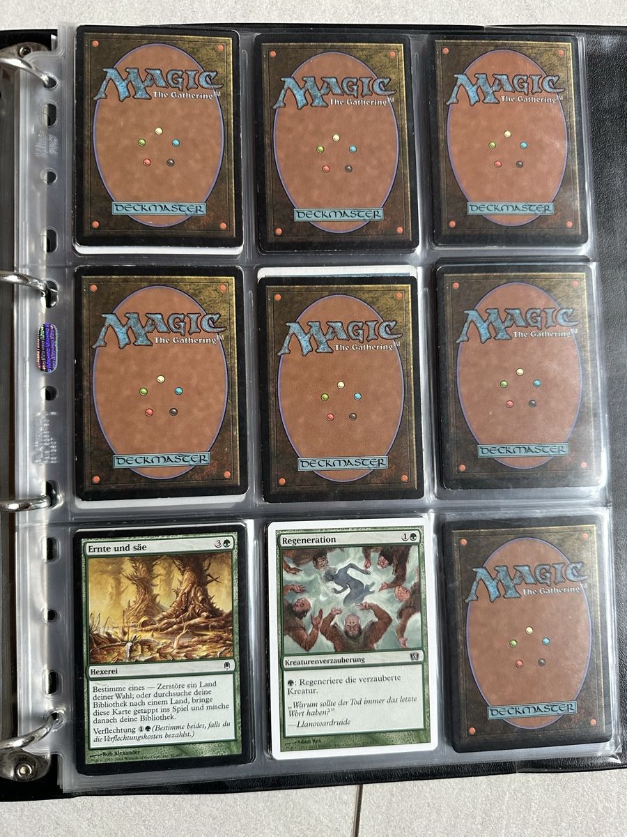 Magic: The Gathering Sammlung Grün - Top Zustand! Selten! (Gebraucht ...