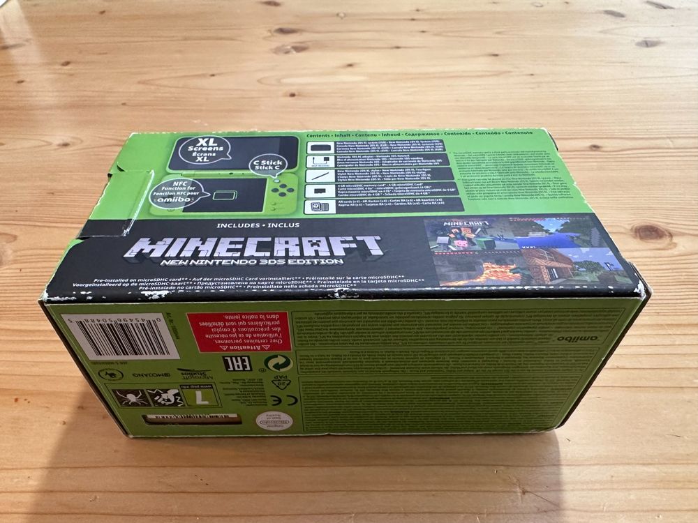 New Nintendo 2DS XL Minecraft Creeper Limited Edition/ Neu!! | Kaufen ...
