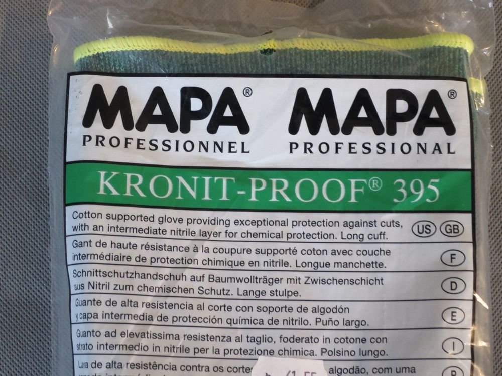 MAPA Professionnel KRONIT-PROOF-395-GR-9, Schnittschutz (Neu und ...