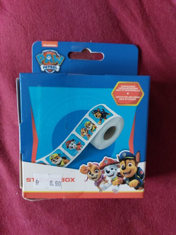 Paw Patrol Stickerbox/ 200 Stickers | Kaufen auf Ricardo